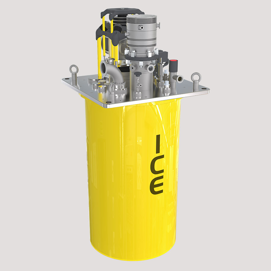 a DRY ICE 300mK Continuous He-3 Cryostat